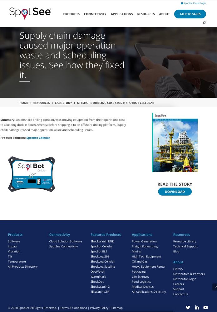 SpotSee | Website Redesign - Hooked On Code | No B.S. Website services ...