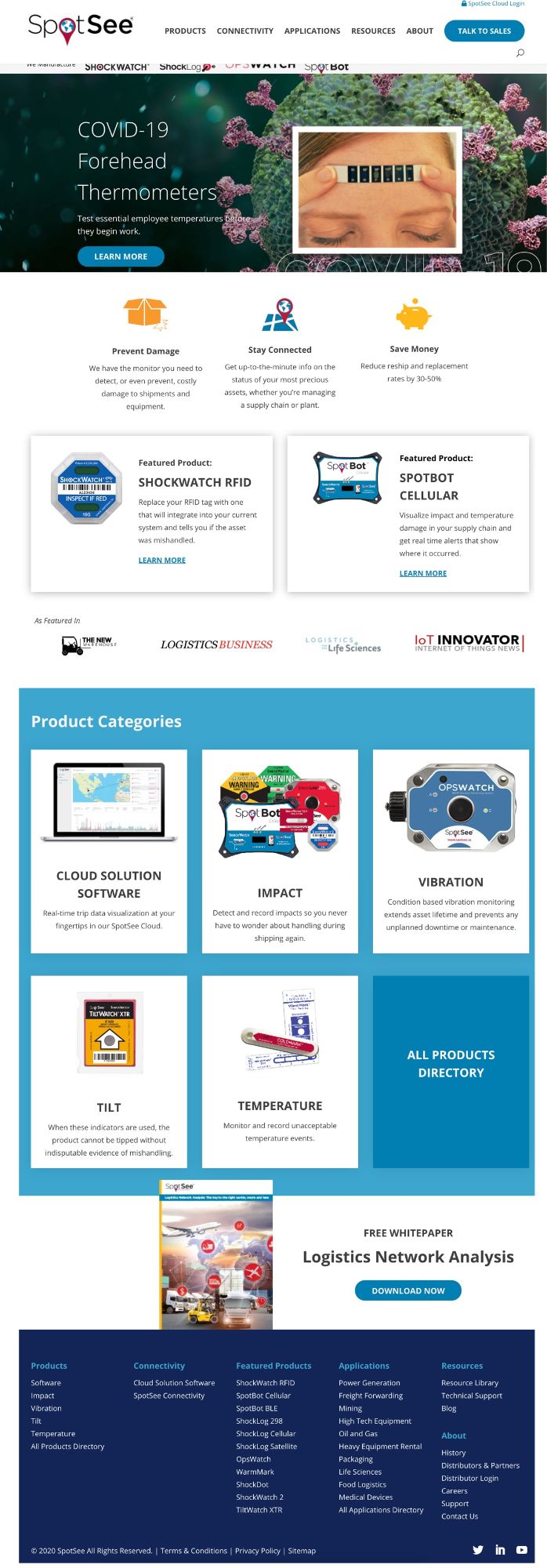 SpotSee | Website Redesign - Hooked On Code | No B.S. Website services for Corporations