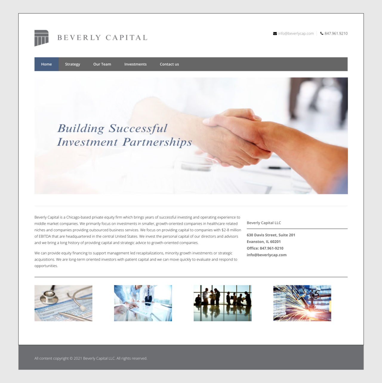 Beverly Capital | Website Redesign - Hooked On Code