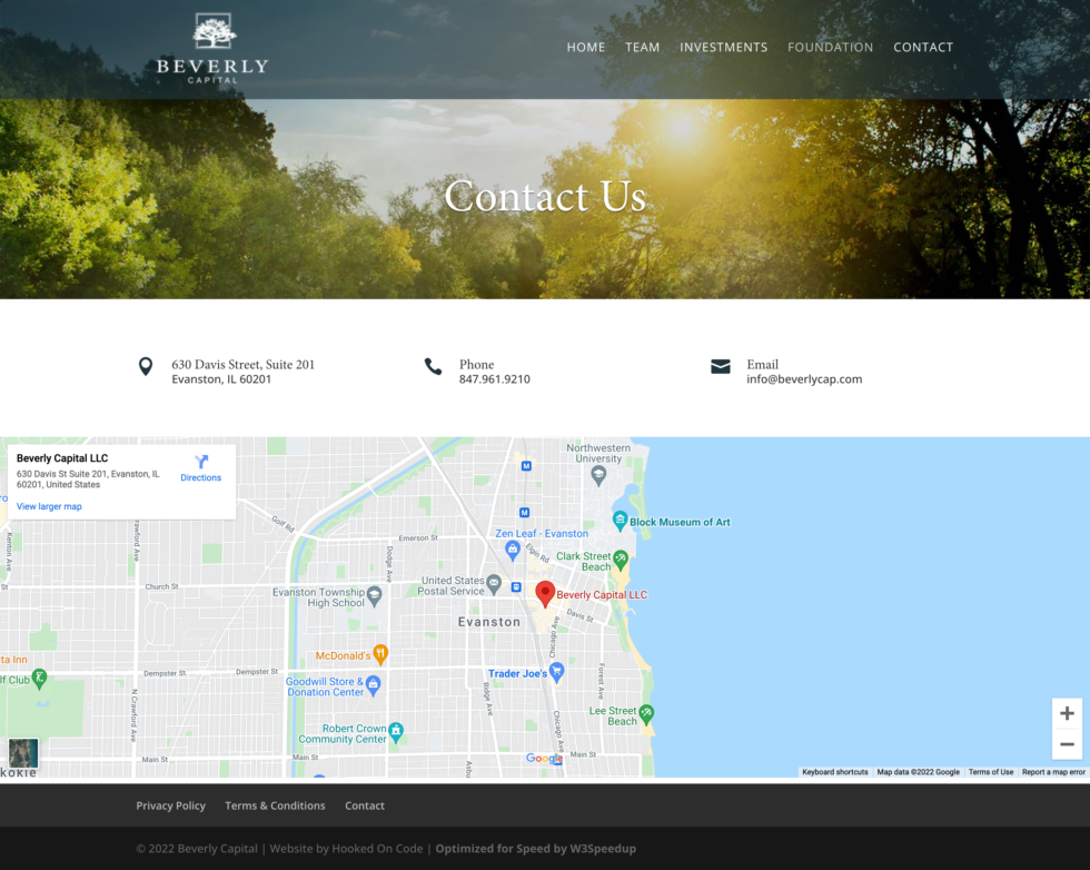 Beverly Capital | Website Redesign - Hooked On Code