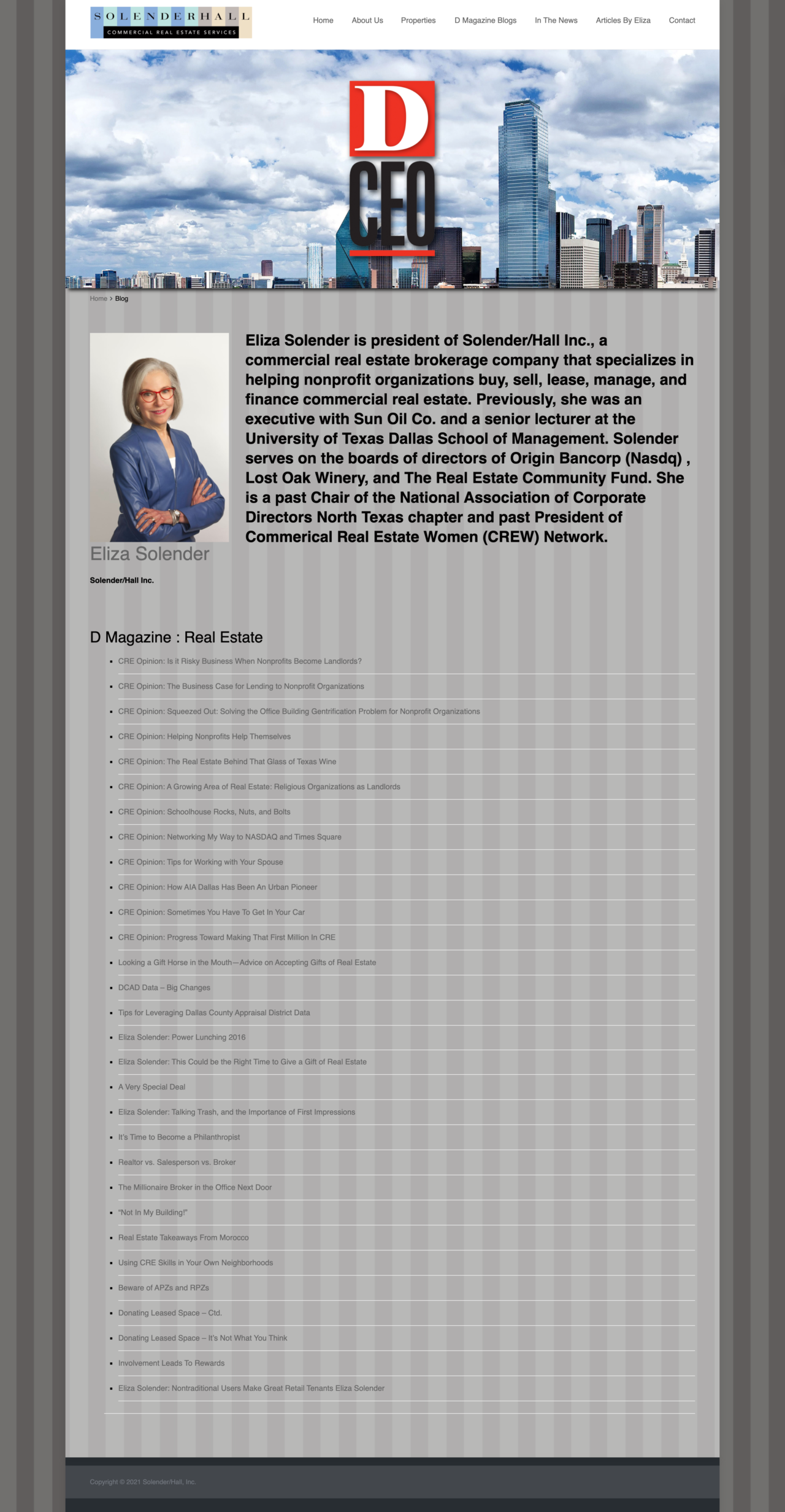 Solender Hall | Website Redesign - Hooked On Code